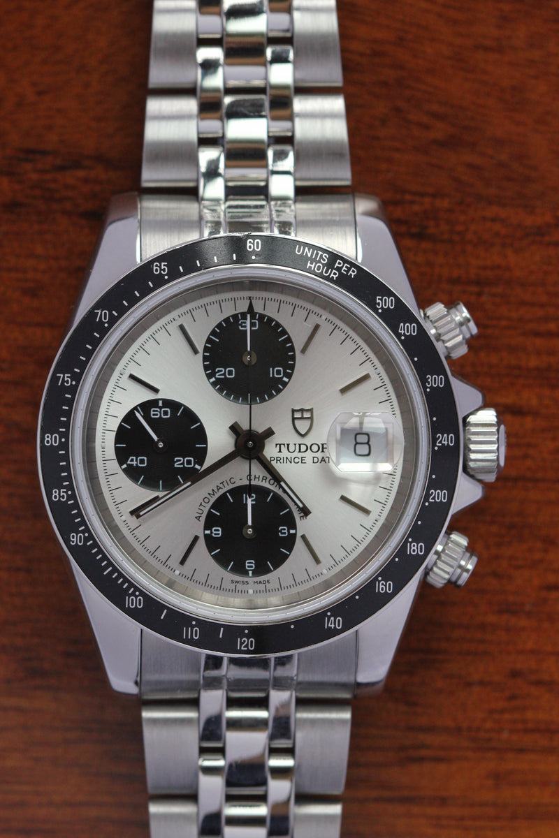 Tudor Prince Date Chronograph 79260 Daytona Panda Dial – Mayfair Watch
